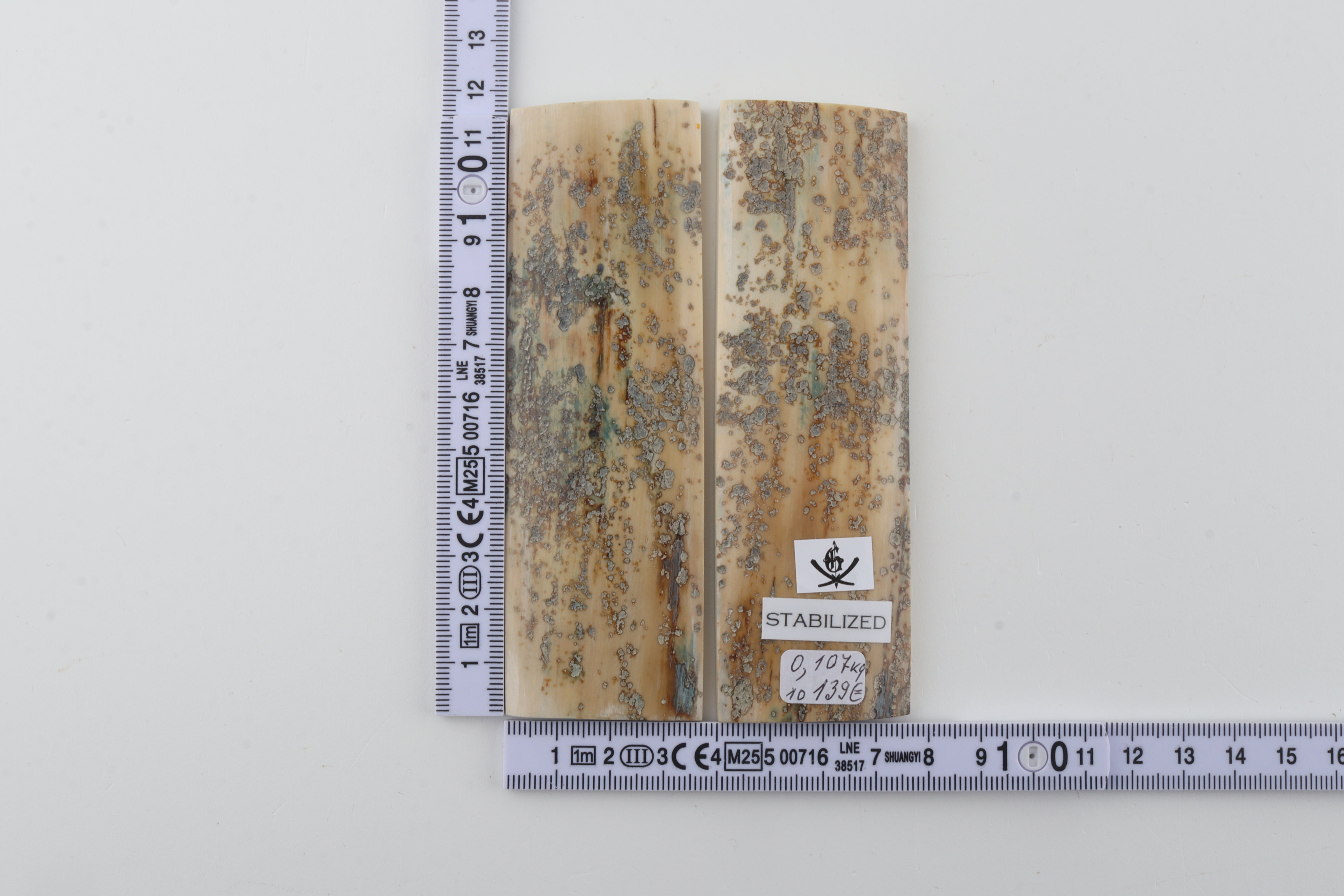 Stabilised mammoth bark scales – Arctic Antiques