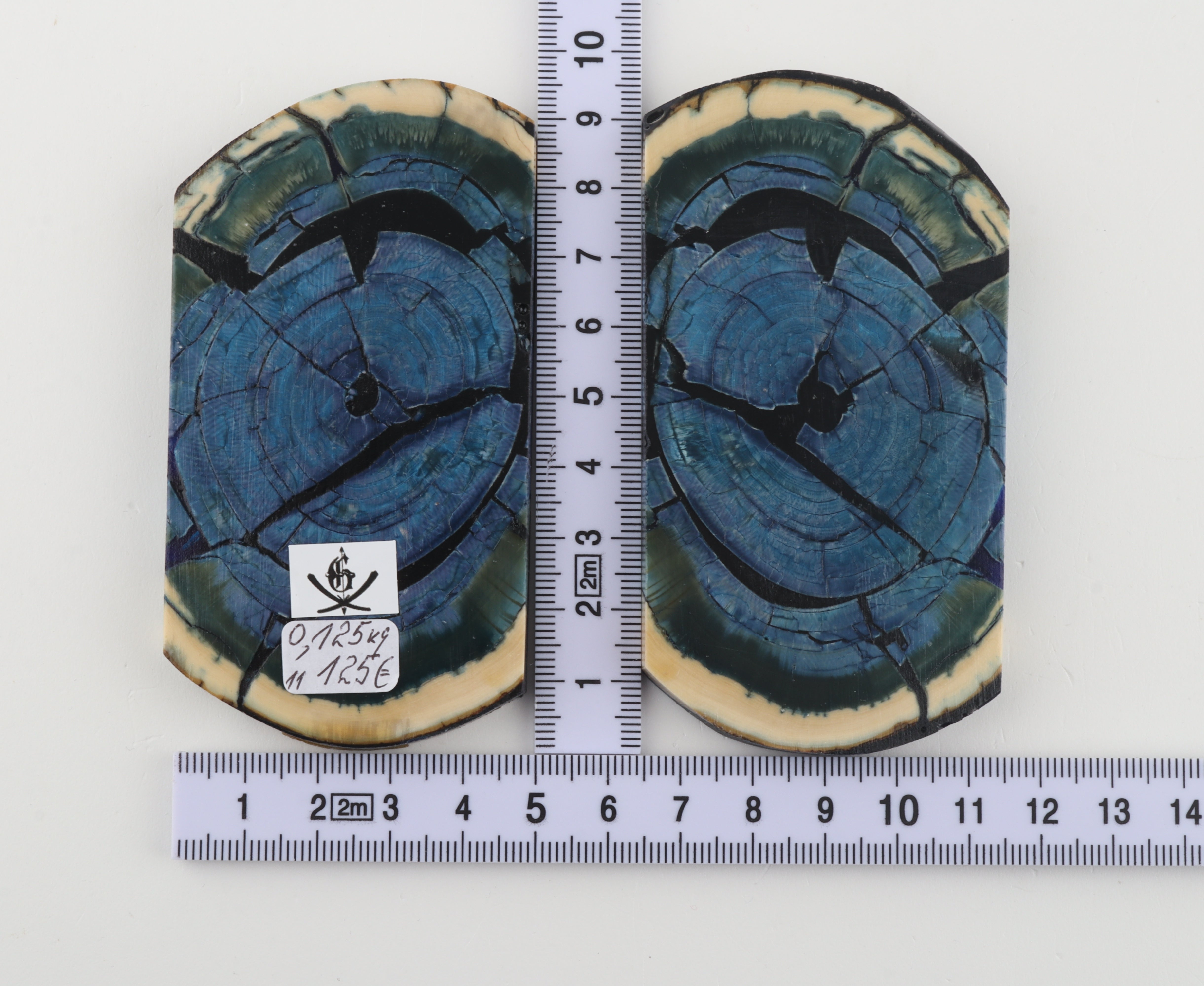Stabilized mammoth ivory scales – Arctic Antiques