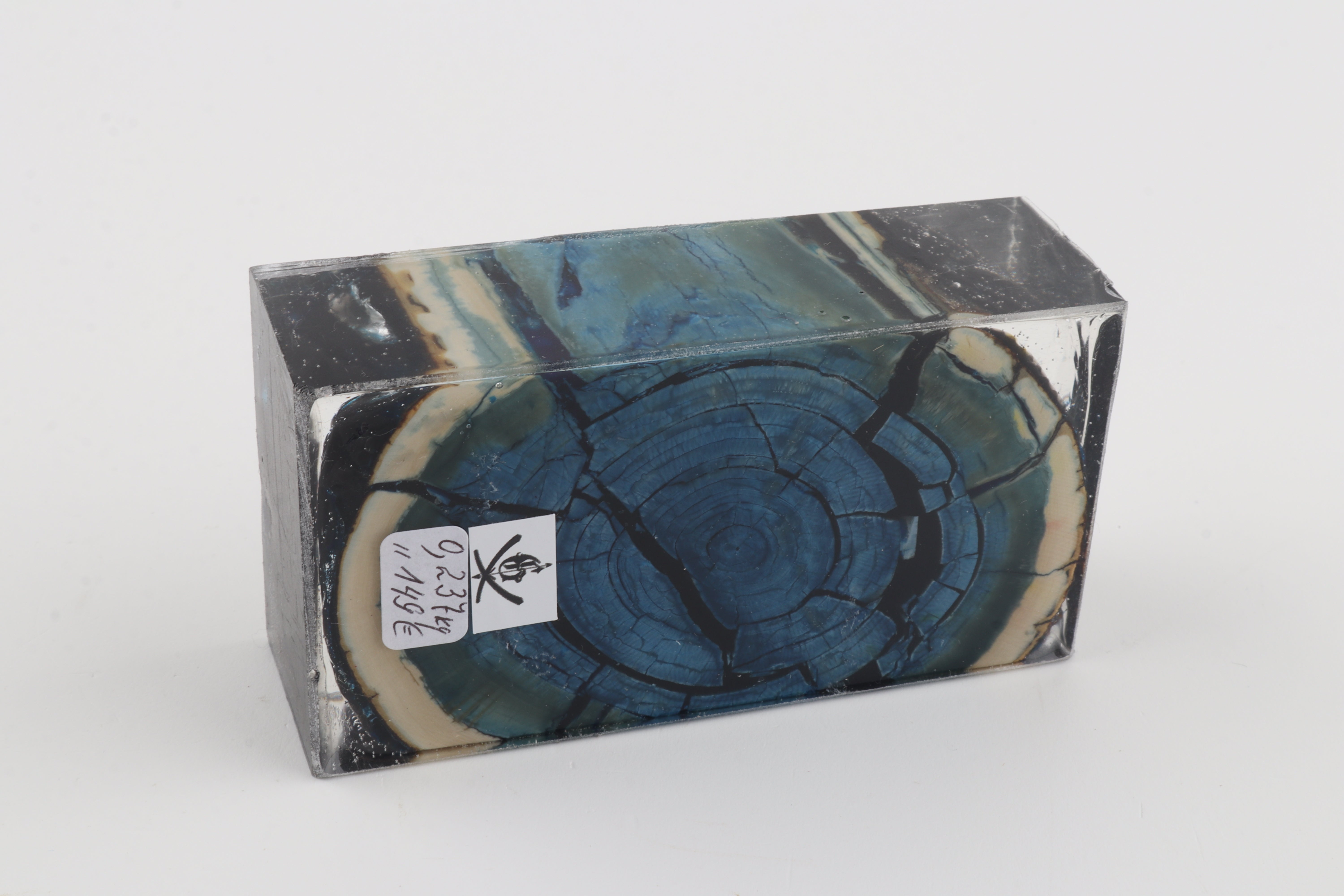 Stabilised mammoth ivory block – Arctic Antiques