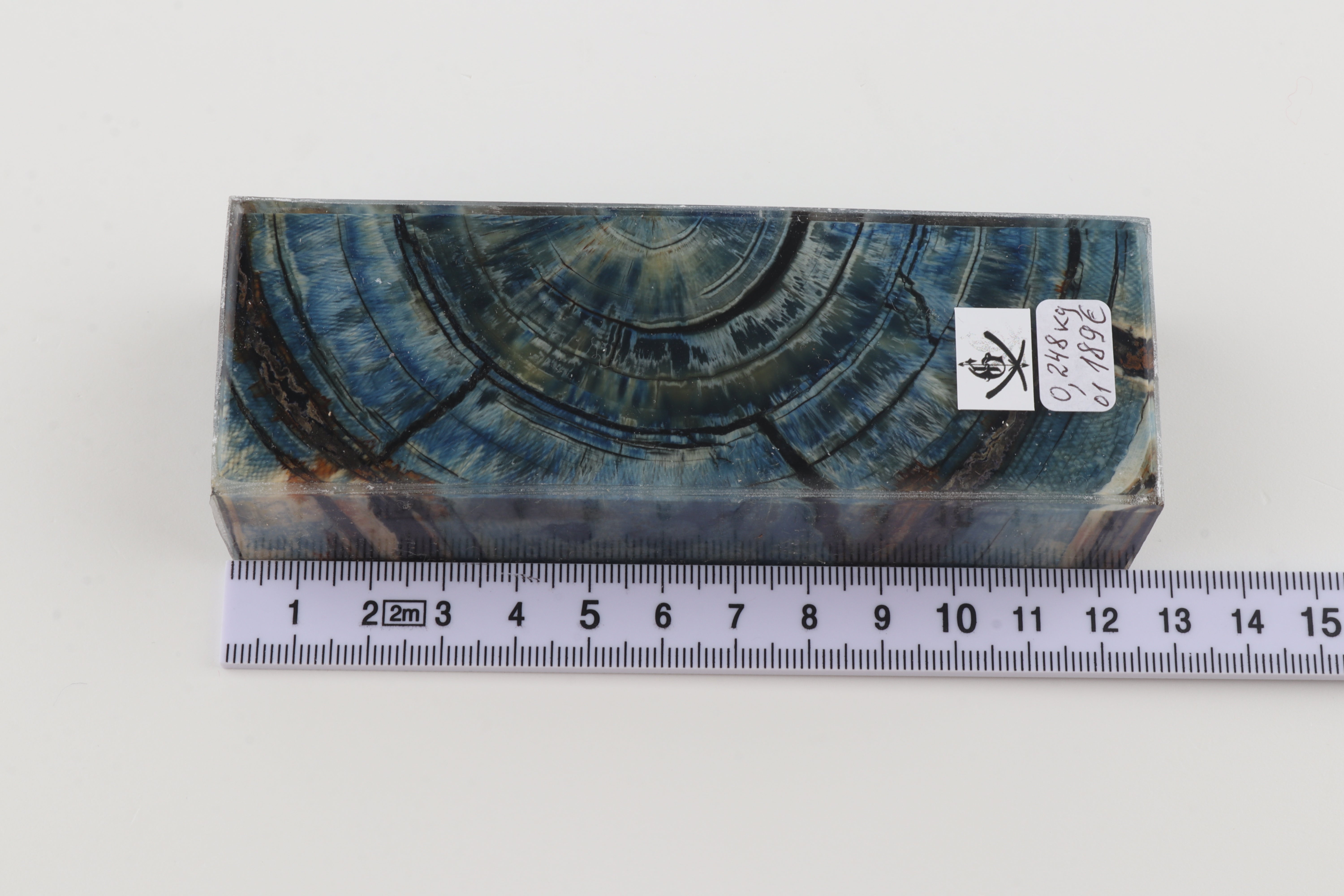 Stabilized mammoth ivory block – Arctic Antiques