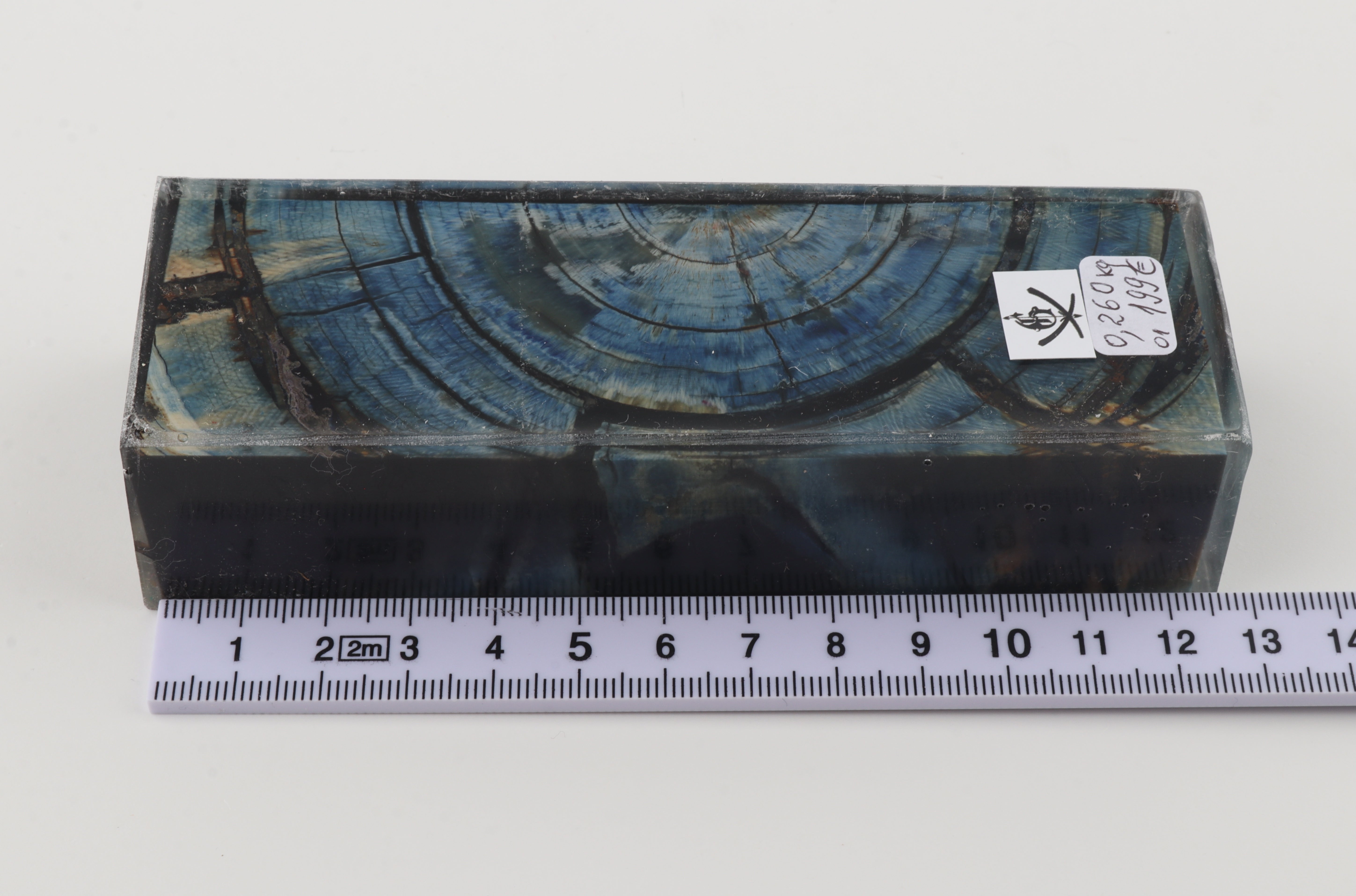 Stabilized mammoth ivory block – Arctic Antiques