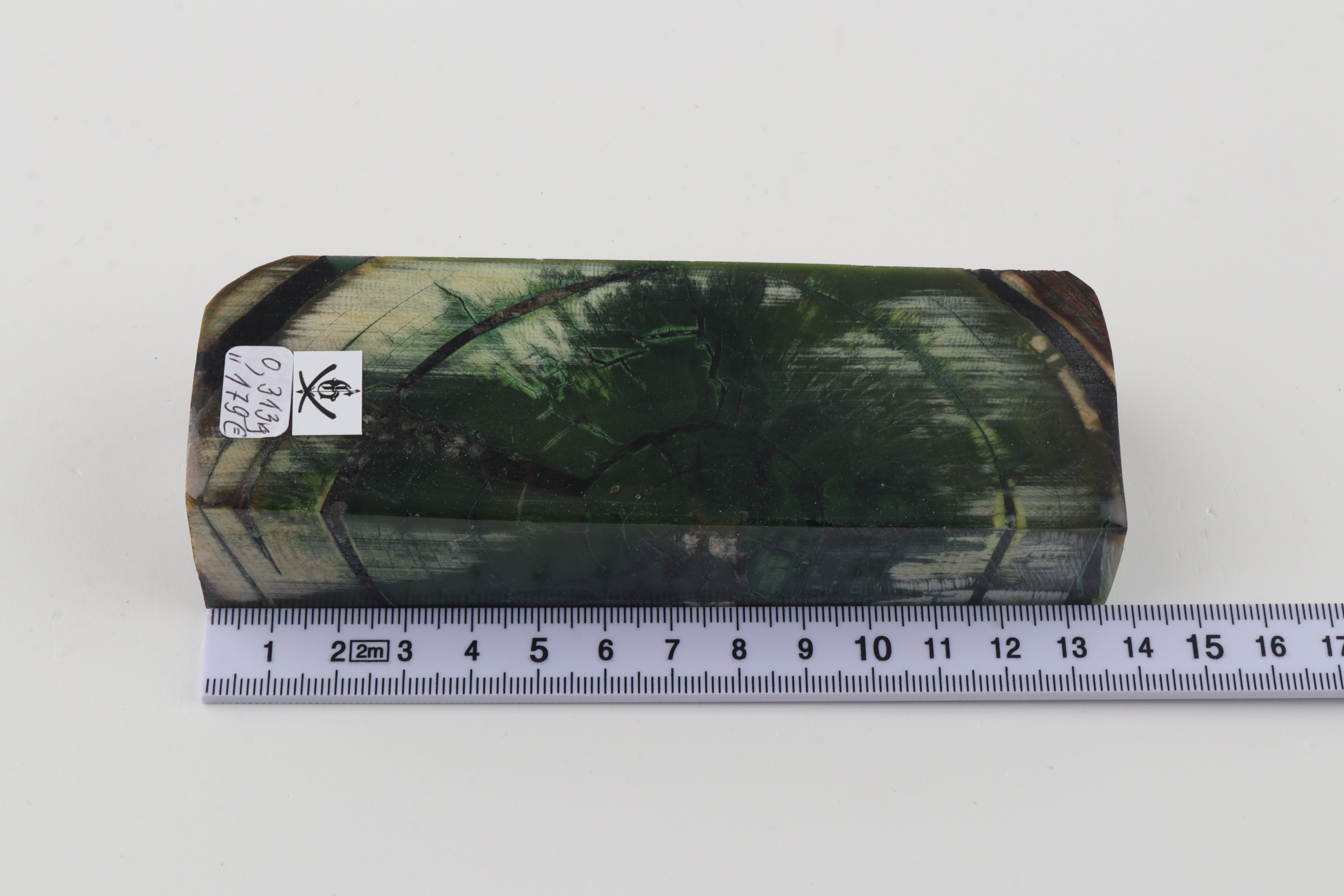 Stabilized mammoth ivory block – Arctic Antiques