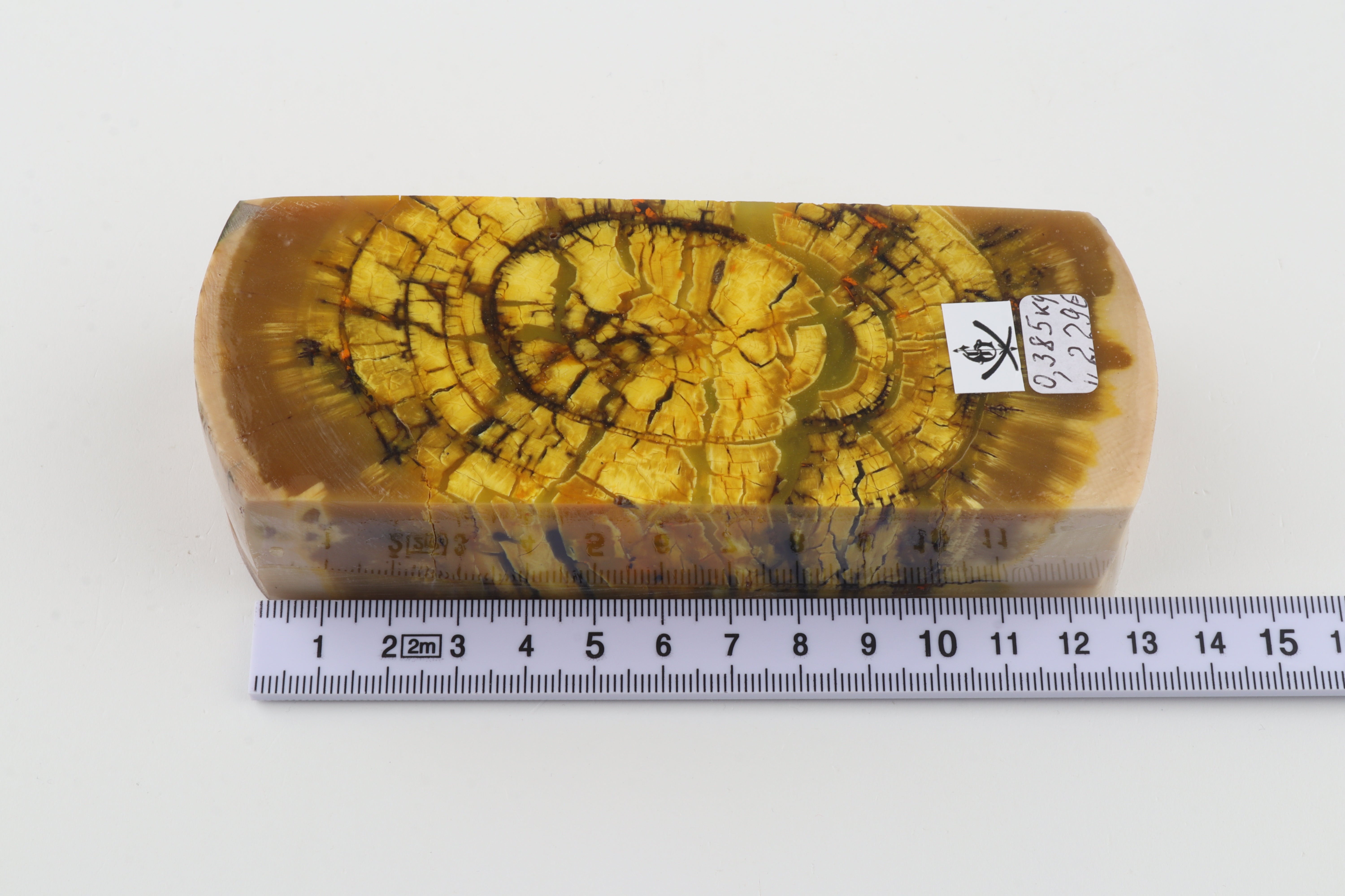 Stabilized mammoth ivory block – Arctic Antiques